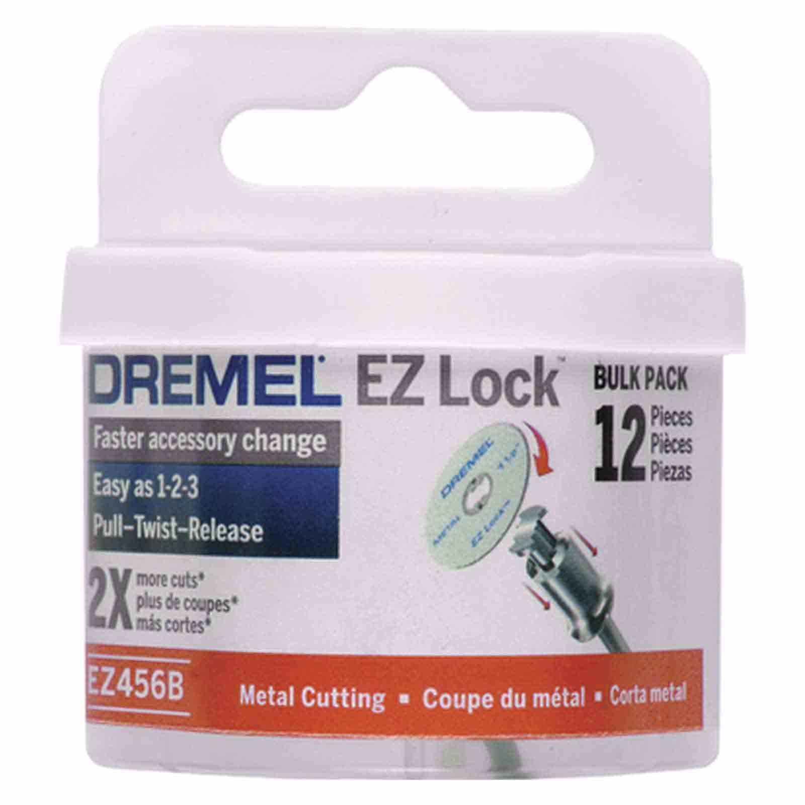 Dremel EZ456B EZ Lock Cut-off Wheels - Cuts Metal - 12pc - Etsy