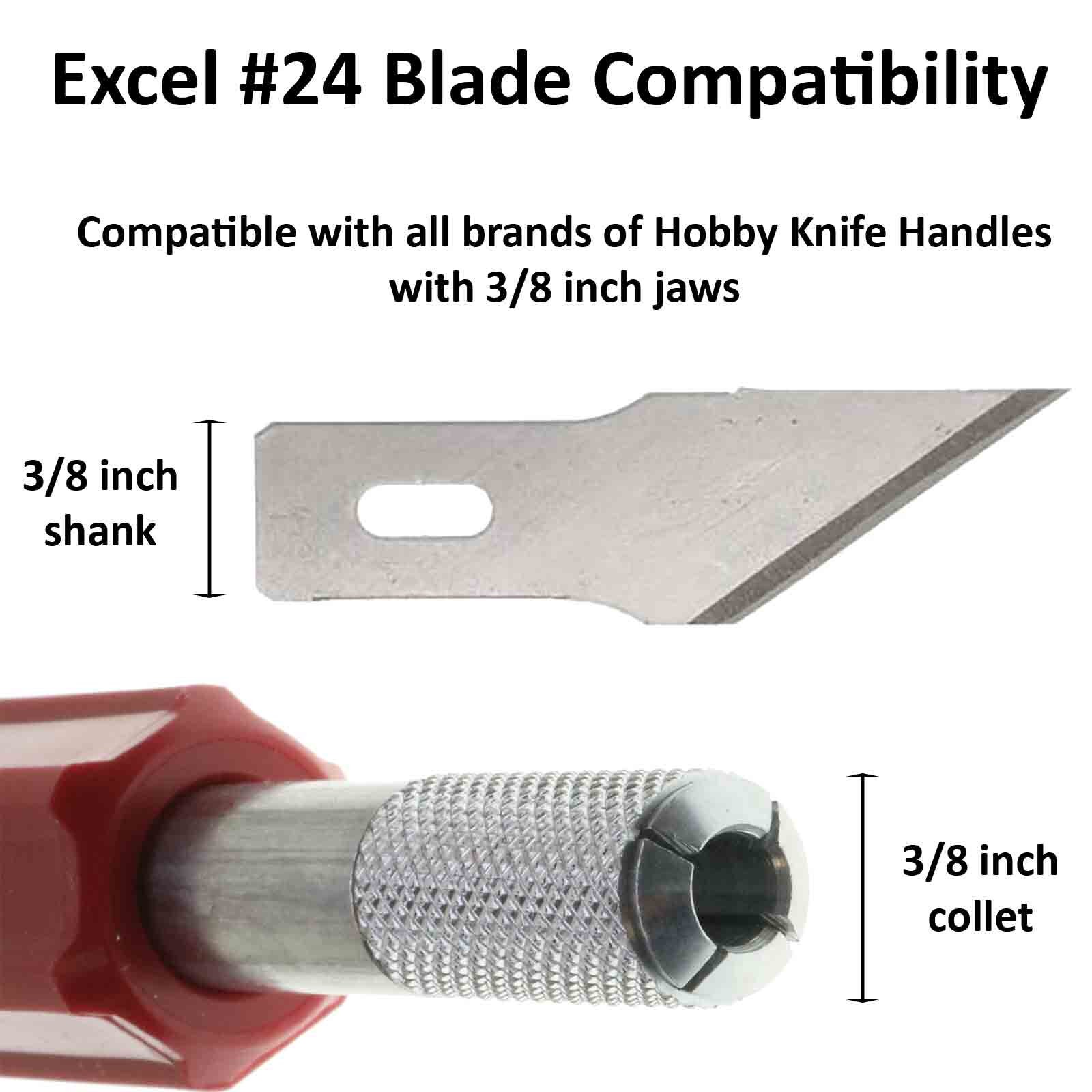 Excel 20024 #24 Deburring Knife Blades - USA - 5pc - Etsy