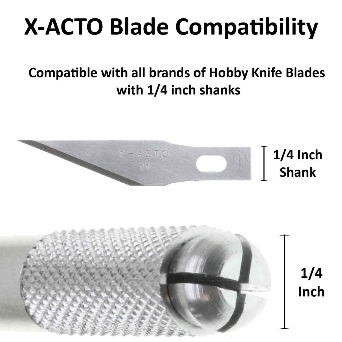X-ACTO X3724 BLACK X2000 No Roll Rubber Knife Handle Type A - Etsy