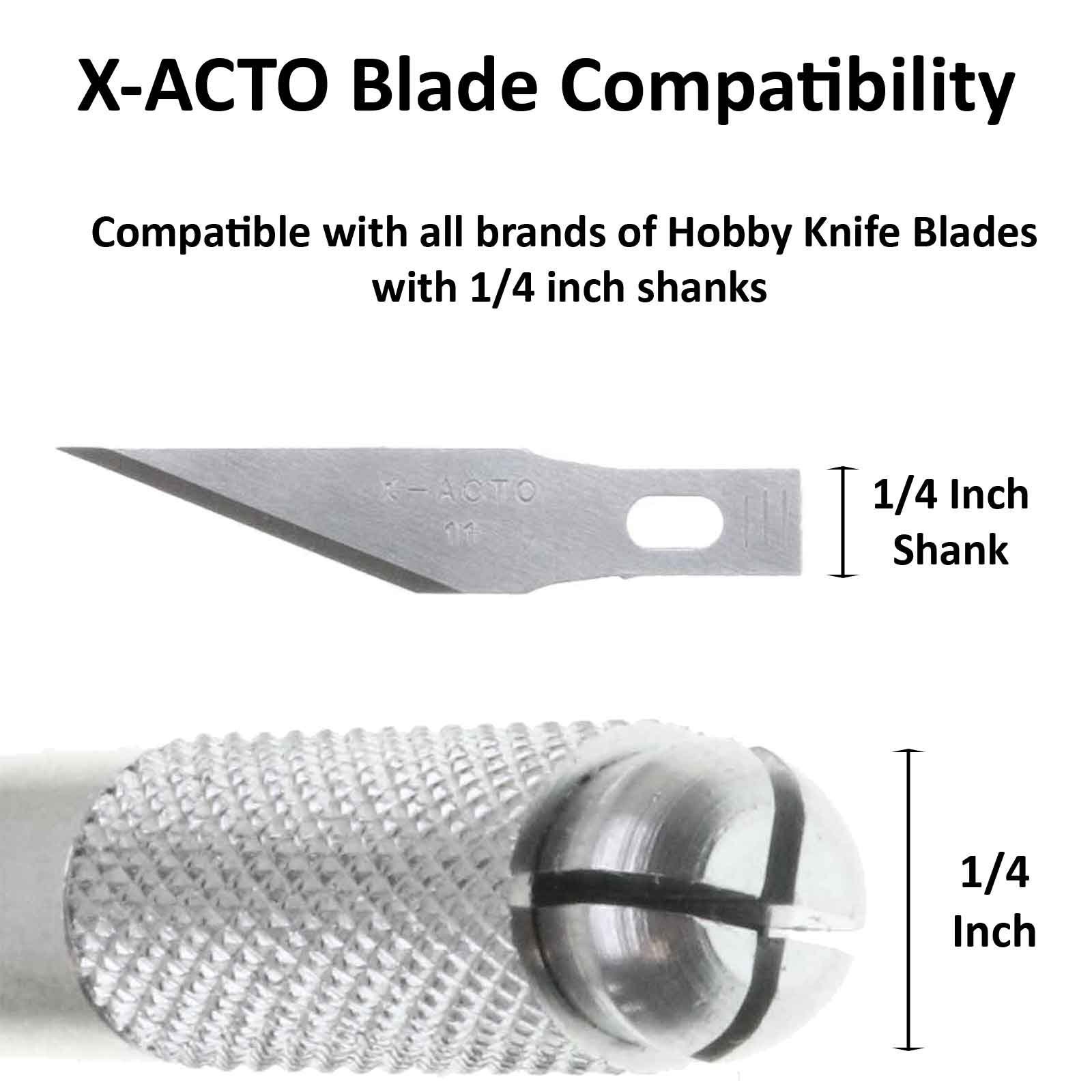 X-ACTO X3724 BLACK X2000 No Roll Rubber Knife Handle Type A - Etsy