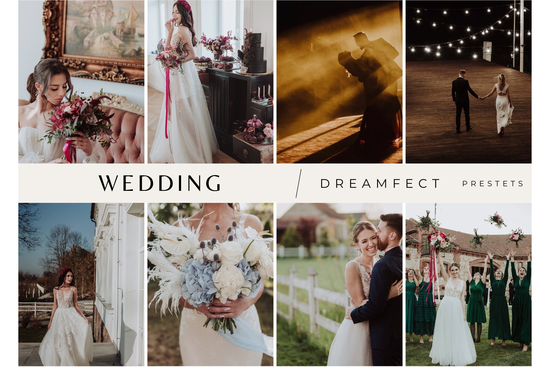 Wedding Camera Raw Presets/ Dreamstyle Presets/ Wedding Presets ...