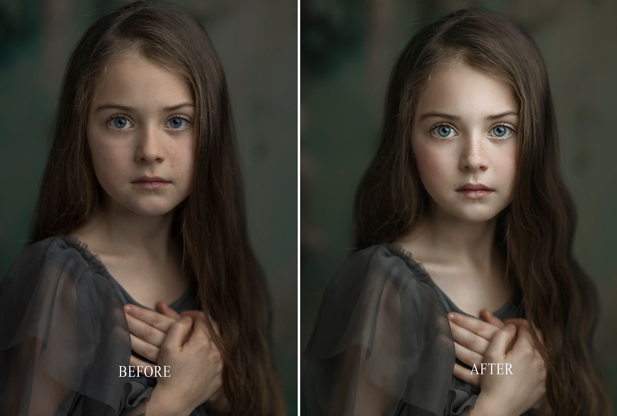 Photoshop Tutorial + Actions/ Classic Portrait Fine Art Editing ...