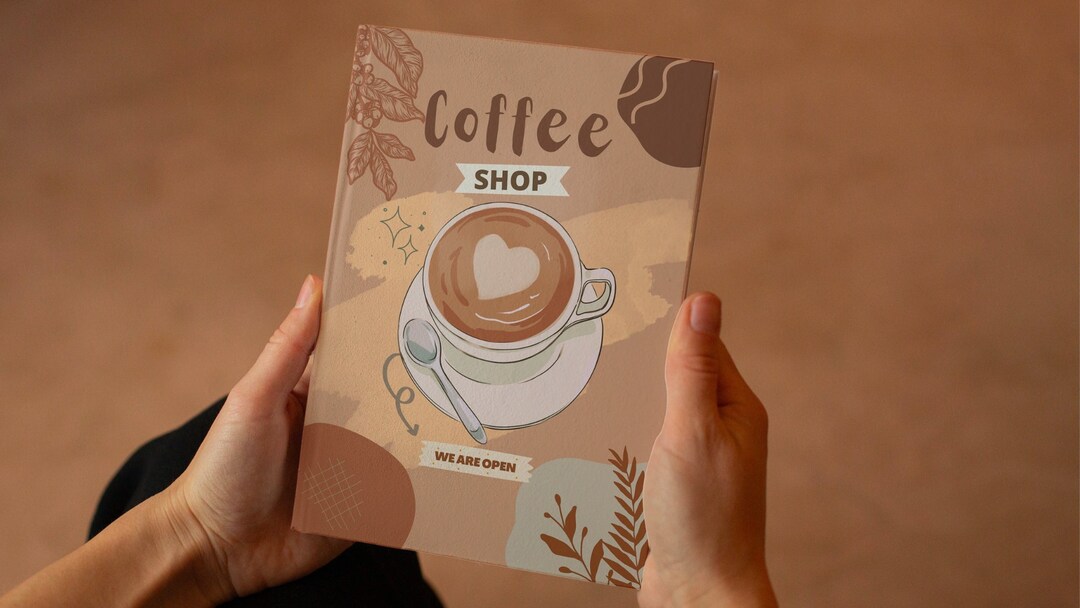 Coffee Shop Poster A3 Size PDF - Etsy