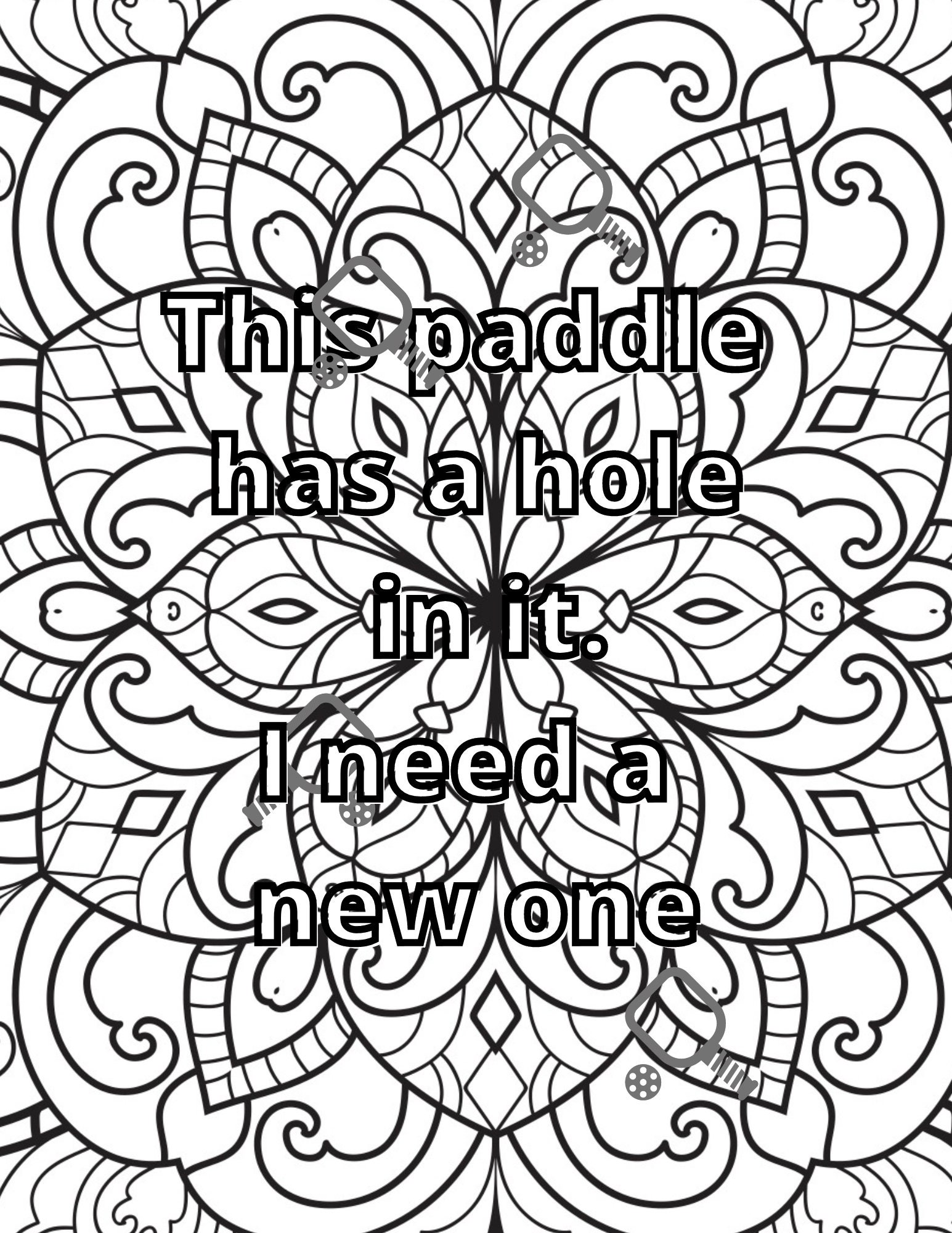 Dink This! A Pickleball Adult Coloring Book - Etsy