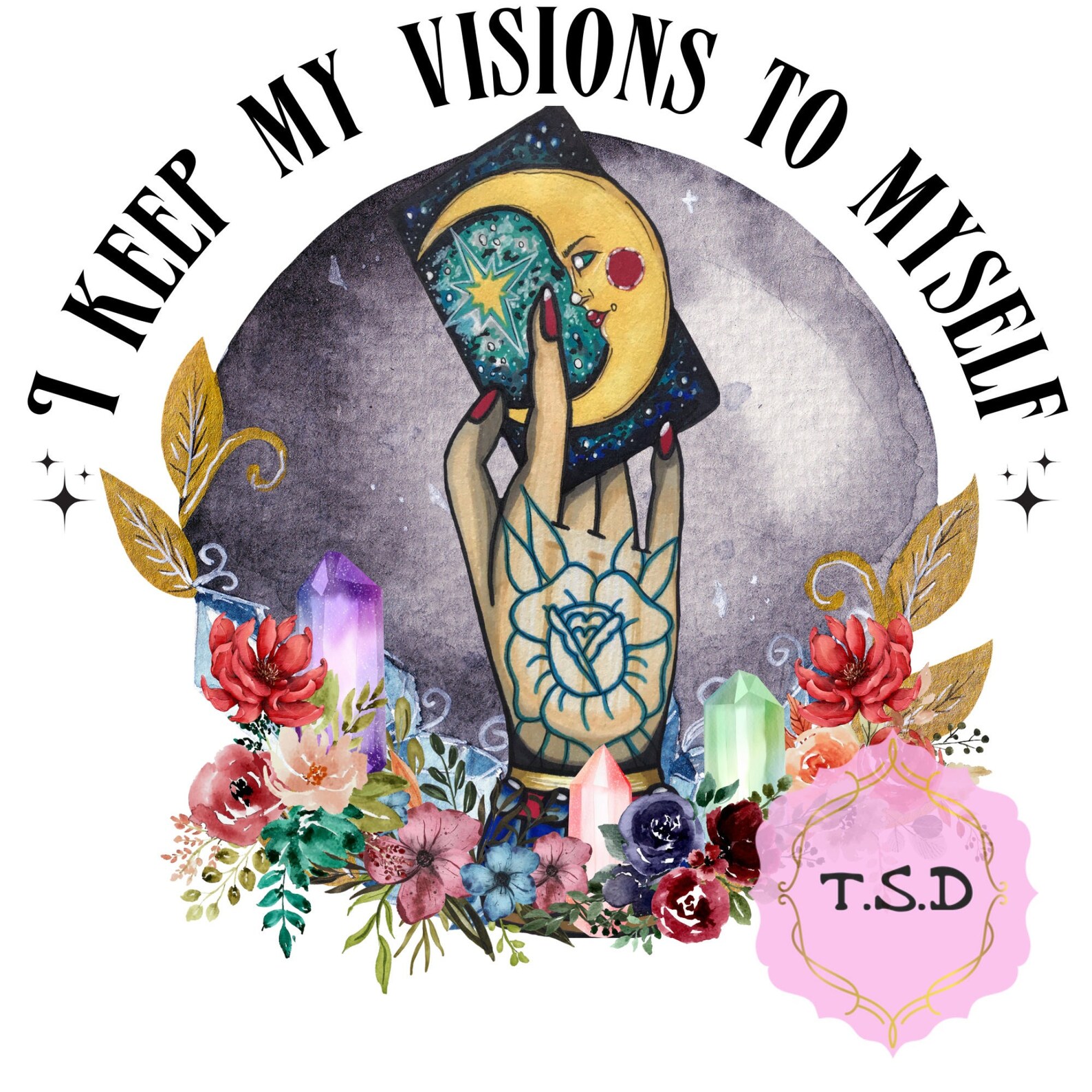 Mystic-inspired Stevie Nicks Digital Design: Perfect for Sublimation, T ...