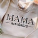 Custom Acro Mom Sweatshirt With Name on Sleeve, Acrobatics Mama ...