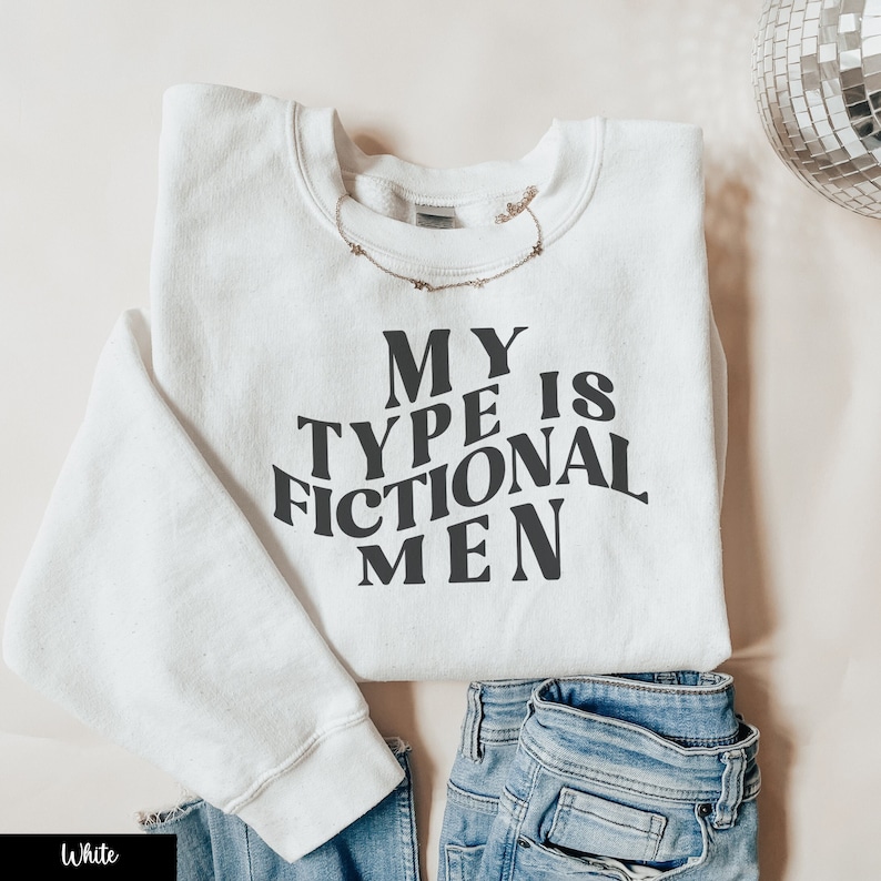 Book Boyfriend Sweatshirt, Booklover Valentine, Booktok Sweater ...