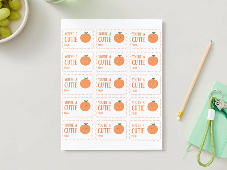 Valentines for Cuties and Clementines | Healthy Little Kid Classroom ...