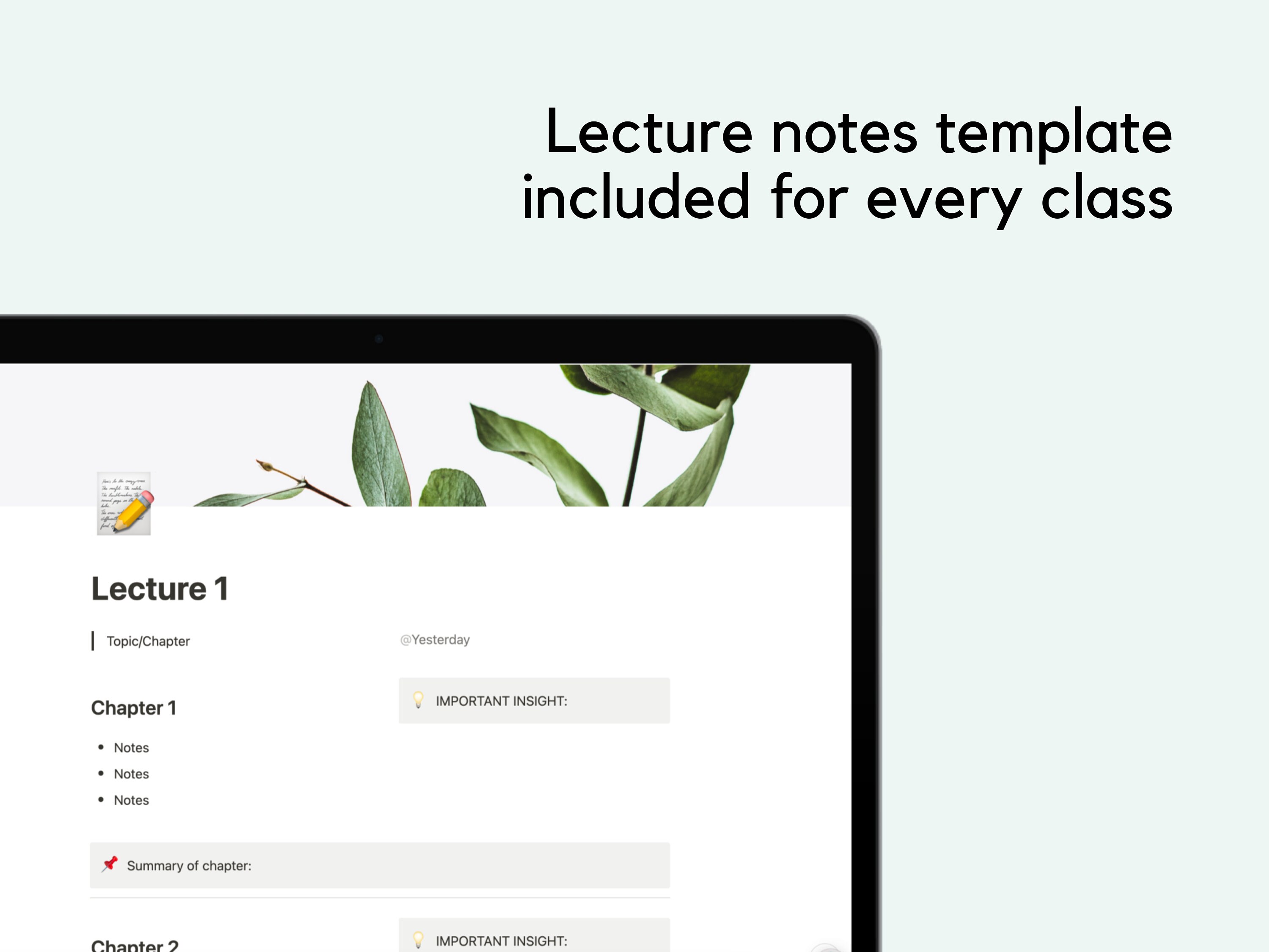 Quarter System Course Schedule Planner Notion Template, Class Planner ...