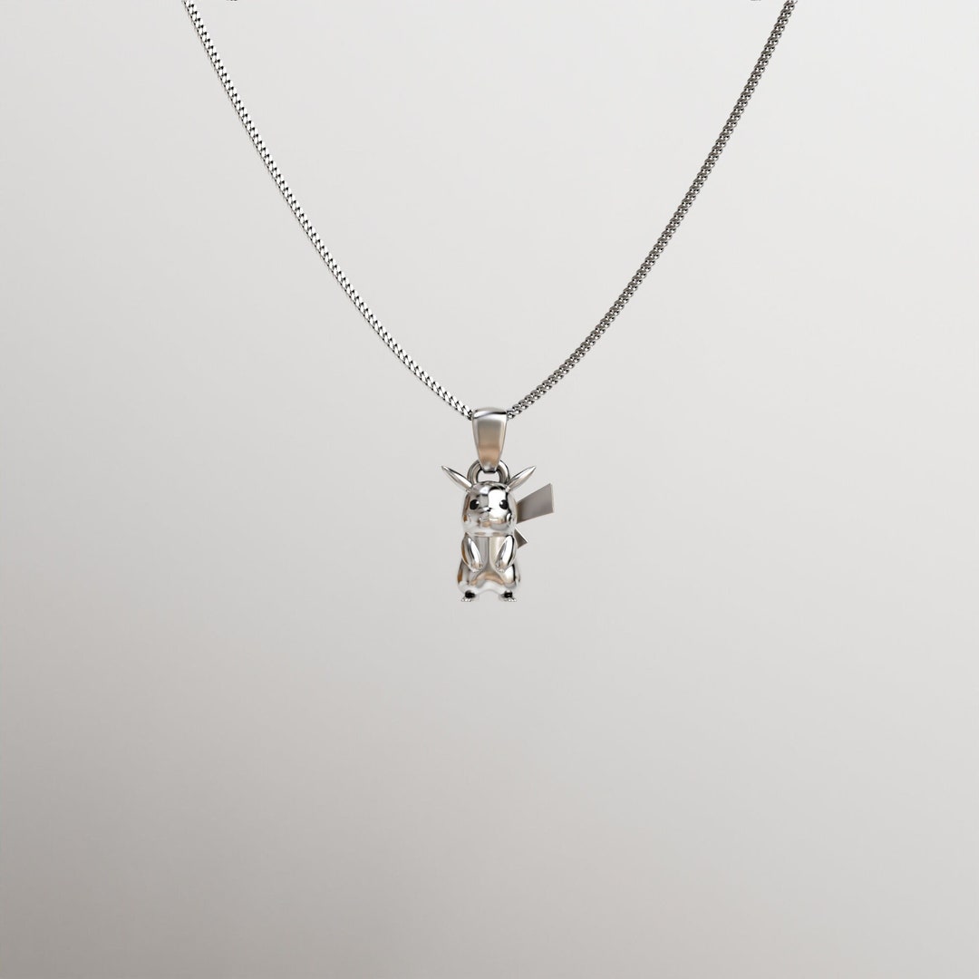 Pikachu Pendant Pikachu Necklace Pikachu Jewelry Pokemon Pendant Gifts ...