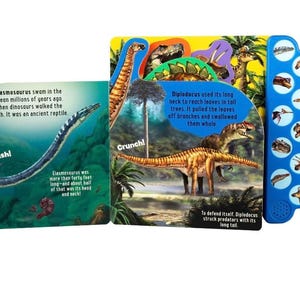 Hear the Dinosaurs,interactive Sound Book,toddler Book,learning Book ...