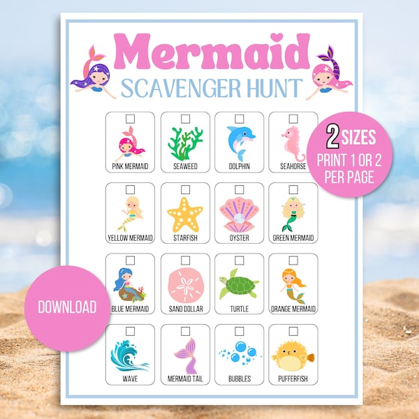 Fairy Scavenger Hunt - Etsy