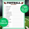 Football Word Scramble, Printable Football Word Scramble, Football ...