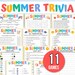 Summer Trivia Games, Summer Activities, Summer Party Games, Summer Game ...