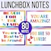 Printable Lunchbox Notes, Positive Notes, Encouragement Cards, Kindness ...