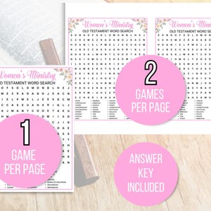 Women's Ministry Games, Women's Retreat Games, Bible Games, Sunday ...