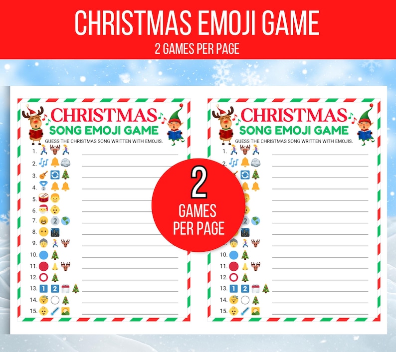 Christmas Emoji Games, Emoji Christmas Game, Christmas Emoji Songs ...