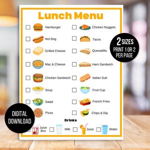 Pretend Play Menus, Pretend Restaurant Menus, Kids Play Menus, Kitchen ...