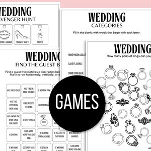 Kids Wedding Activity Bundle, Wedding Activity Pack for Kids, Kids ...