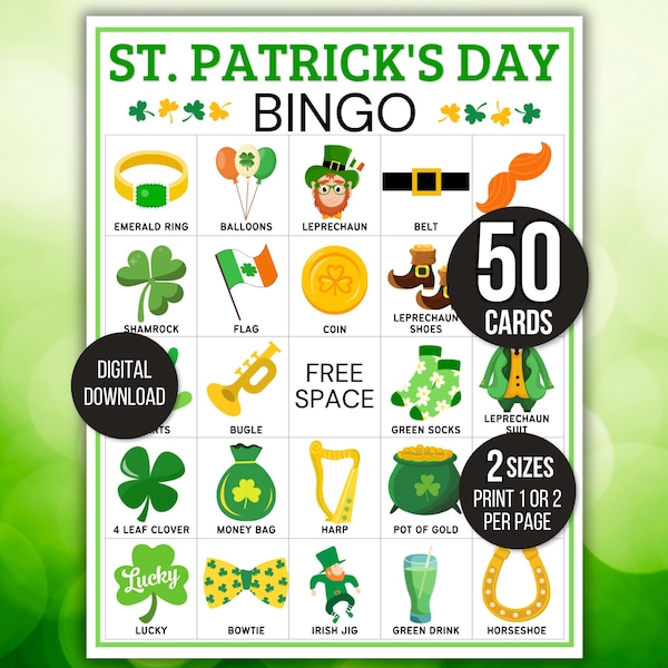 St. Patricks Day Cards - Etsy