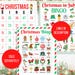 Christmas Game Bundle, 16 Printable Christmas Games, Christmas ...