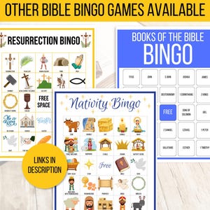 Catholic Mass Bingo, First Communion Bingo, 50 Catholic Mass Bingo ...
