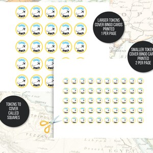 Travel Bingo, 30 Printable Travel Bingo Cards, Cruise Bingo, Road Trip ...