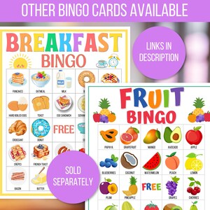 Brunch Bingo, 30 Printable Brunch Bingo Cards, Brunch Bingo Game ...