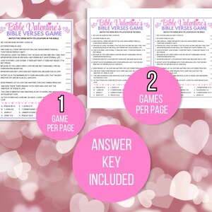 Valentine's Bible Games, Bible Valentine's Party Games, Valentine's ...