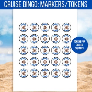 Cruise Bingo, 60 Cruise Bingo Cards, Cruise Games, Cruise Ship Bingo ...