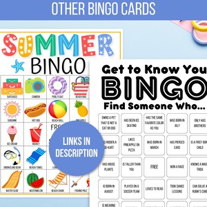 Classmate Bingo, Get to Know You Bingo, Find Someone Who Bingo, Find ...