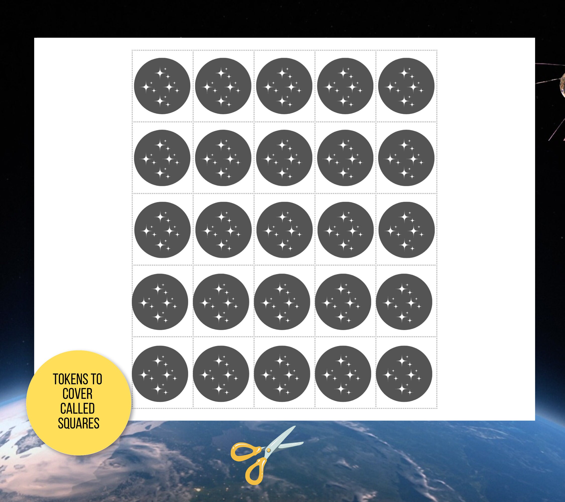 Outer Space Bingo, Solar System Bingo, Astronomy Bingo, 40 Printable ...