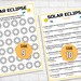 Solar Eclipse Games, Printable Solar Eclipse Games, Solar Eclipse Game ...