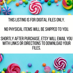 Candy Bingo, 30 Printable Candy Bingo Cards, Sweet Treats Bingo, Candy ...