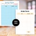 Pretend Play Menus, Pretend Restaurant Menus, Kids Play Menus, Kitchen ...