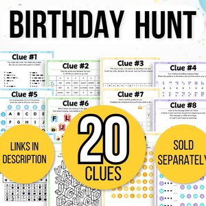 Birthday Bingo, 30 Birthday Party Bingo Cards, Birthday Game, Happy ...