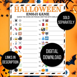 Halloween Bingo, 50 Halloween Bingo Cards, Halloween Games, Kids ...