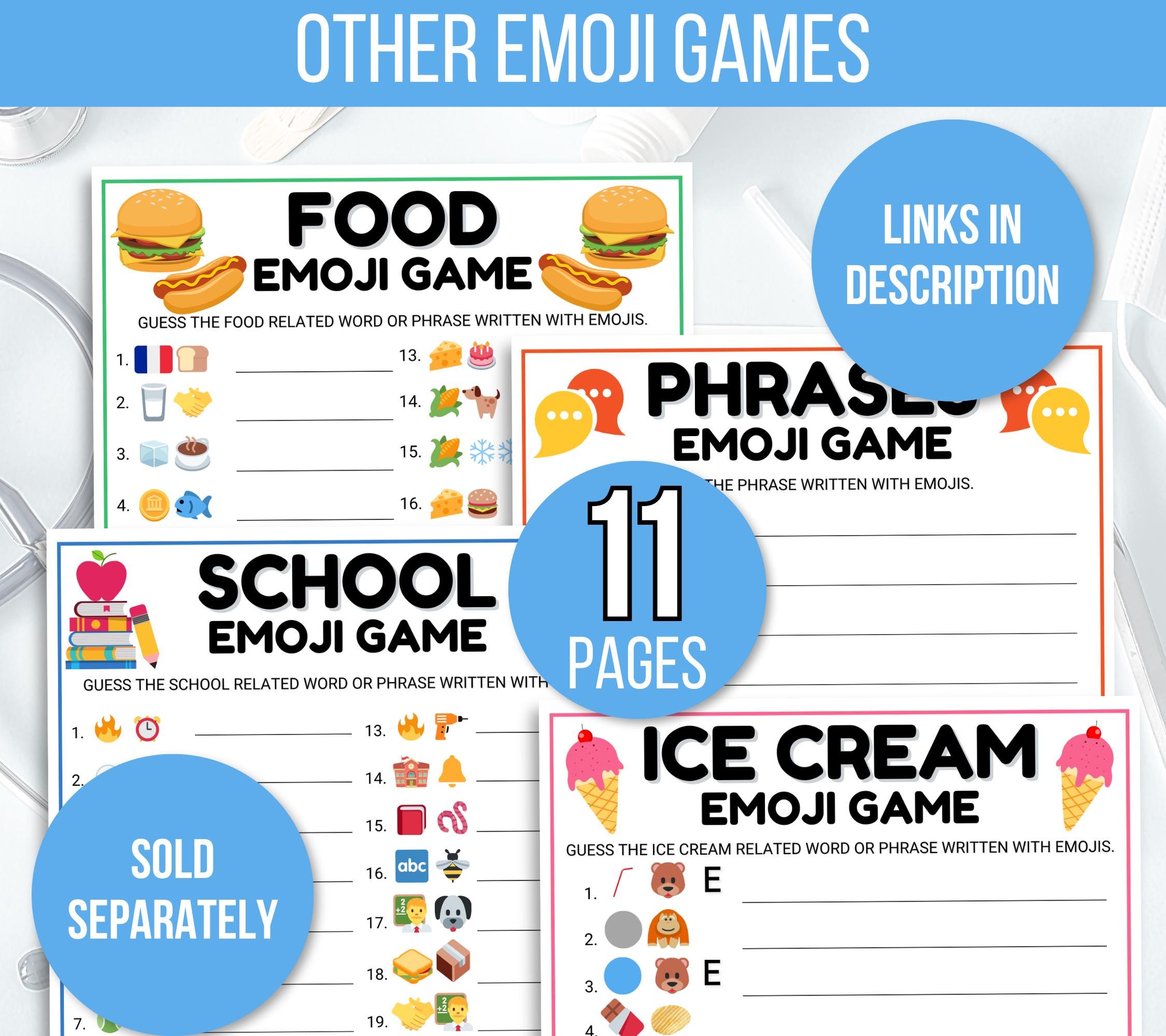 Medical Emoji Game, Emoji Medical Game, Medical Emoji Activity, Medical ...