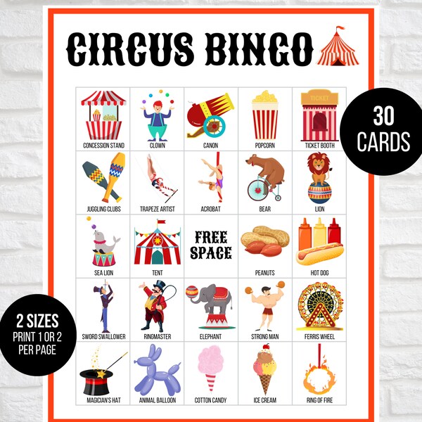 Circus Themed Party - Etsy