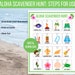 Aloha Scavenger Hunt, Printable Aloha Party Game, Aloha Birthday, Aloha ...