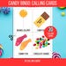 Candy Bingo, 30 Printable Candy Bingo Cards, Sweet Treats Bingo, Candy ...