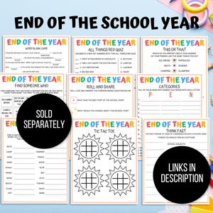 Back to School Games, Back to School Game Bundle, Back to School ...