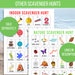 Aloha Scavenger Hunt, Printable Aloha Party Game, Aloha Birthday, Aloha ...