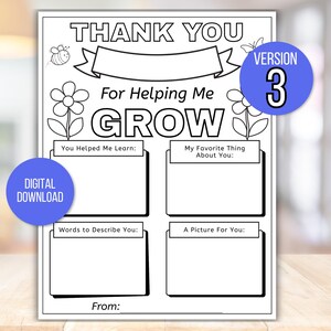 Teacher Appreciation Printable, Teacher Appreciation Gift, Teacher ...