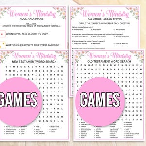 Women's Ministry Games, Women's Retreat Games, Bible Games, Sunday ...