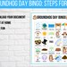Groundhog Day Bingo, 30 Printable Groundhog Day Bingo Cards, Groundhog ...