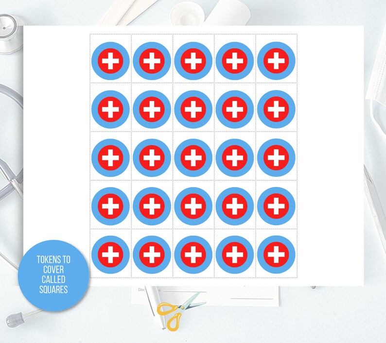 Medical Bingo, 30 Printable Medical Bingo Cards, Doctor Bingo, Nurse ...