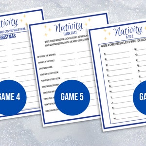 Church Christmas Party Games, Nativity Games, Christian Christmas Games ...