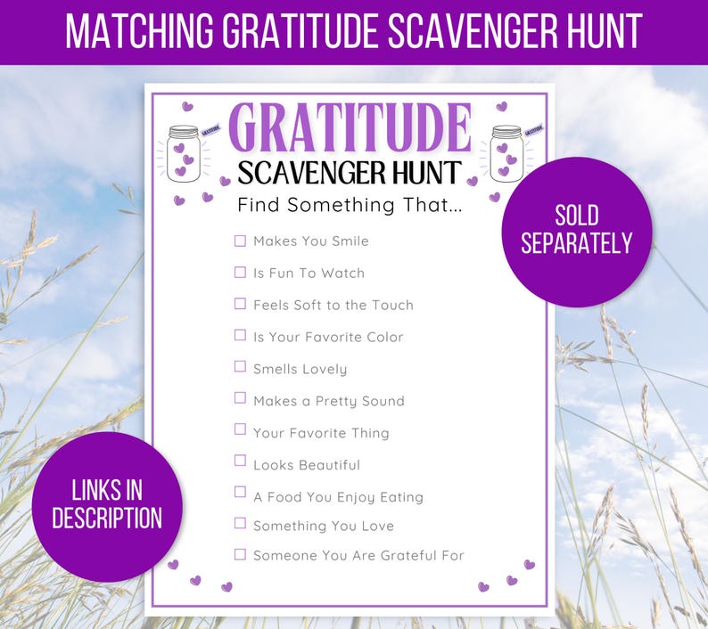 Gratitude Bingo, 30 Gratitude Bingo Cards, Mindfulness Bingo, Gratitude ...