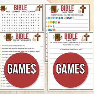 Bible Games, Bible Trivia Games, Bible Activities, Youth Group ...